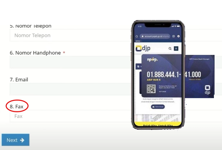 Mengenal Fax Saat Mendaftar NPWP dan Cara Mengisinya