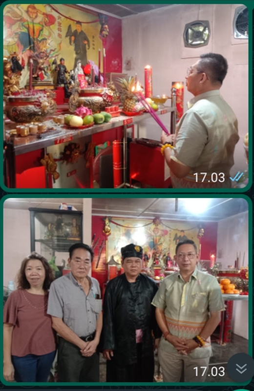 Wong Chun Sen Hadiri HUT Vihara Thai Seng Hutco di Medan Sunggal ...