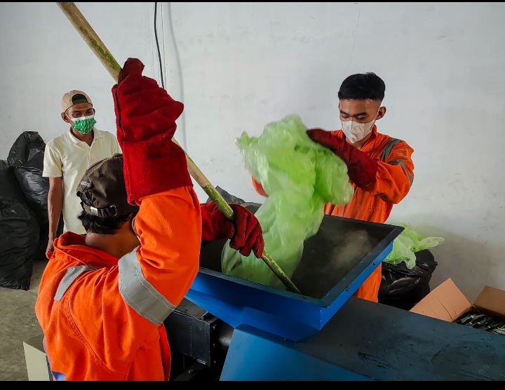 Dukung Program Bobby Nasution, Kecamatan Medan Belawan dan Warga Berinovasi Daur Ulang Sampah ...