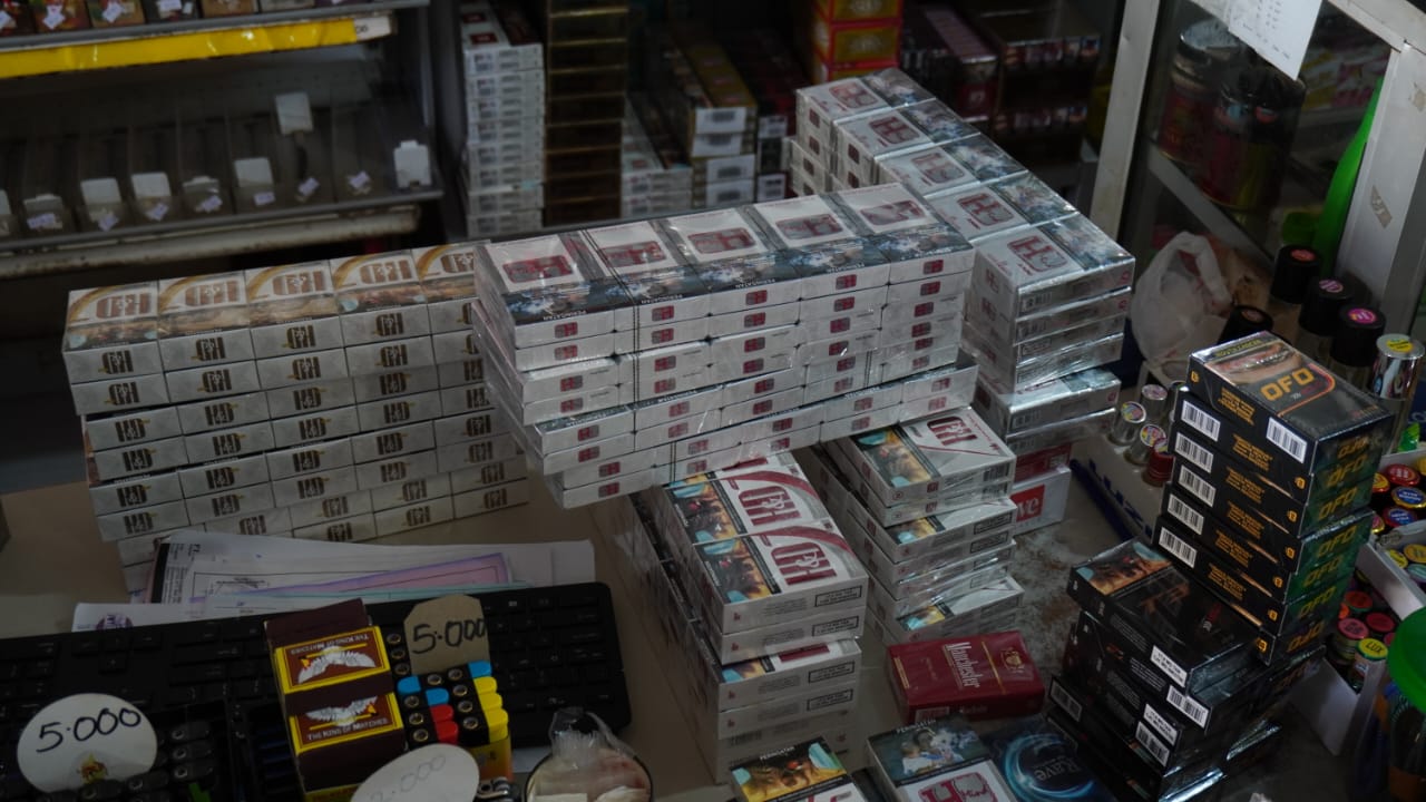 Bea Cukai Batam Gagalkan Peredaran Rokok Ilegal Jelang Lebaran, Sita 403.276 Batang Rokok ...