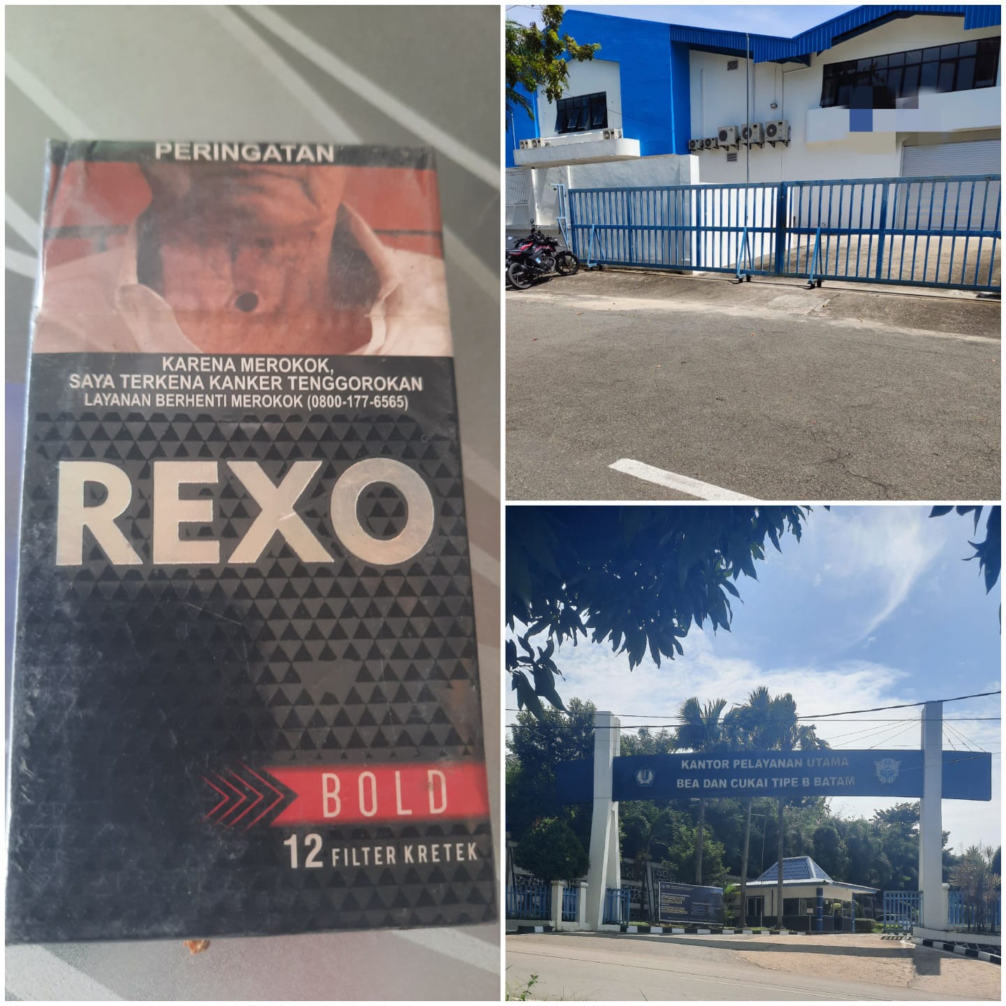 Bea Cukai Batam "Gempur Rokok Ilegal" Rokok Tanpa Pita Cukai, Merk REXO ...